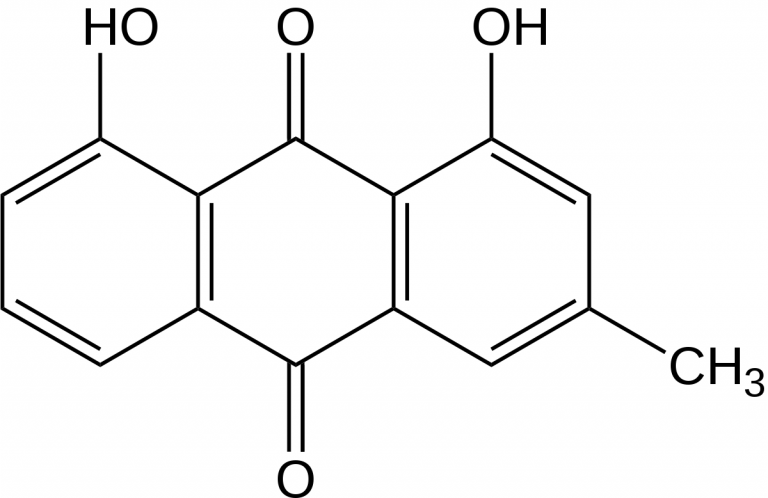 حمض الكريسوفانيك Chrysophanic Acid | مصادر الكيمياء
