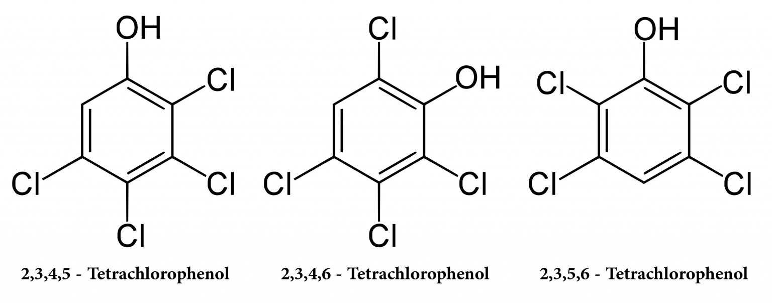 رباعي كلوروفينول Tetrachlorophenol – مصادر الكيمياء